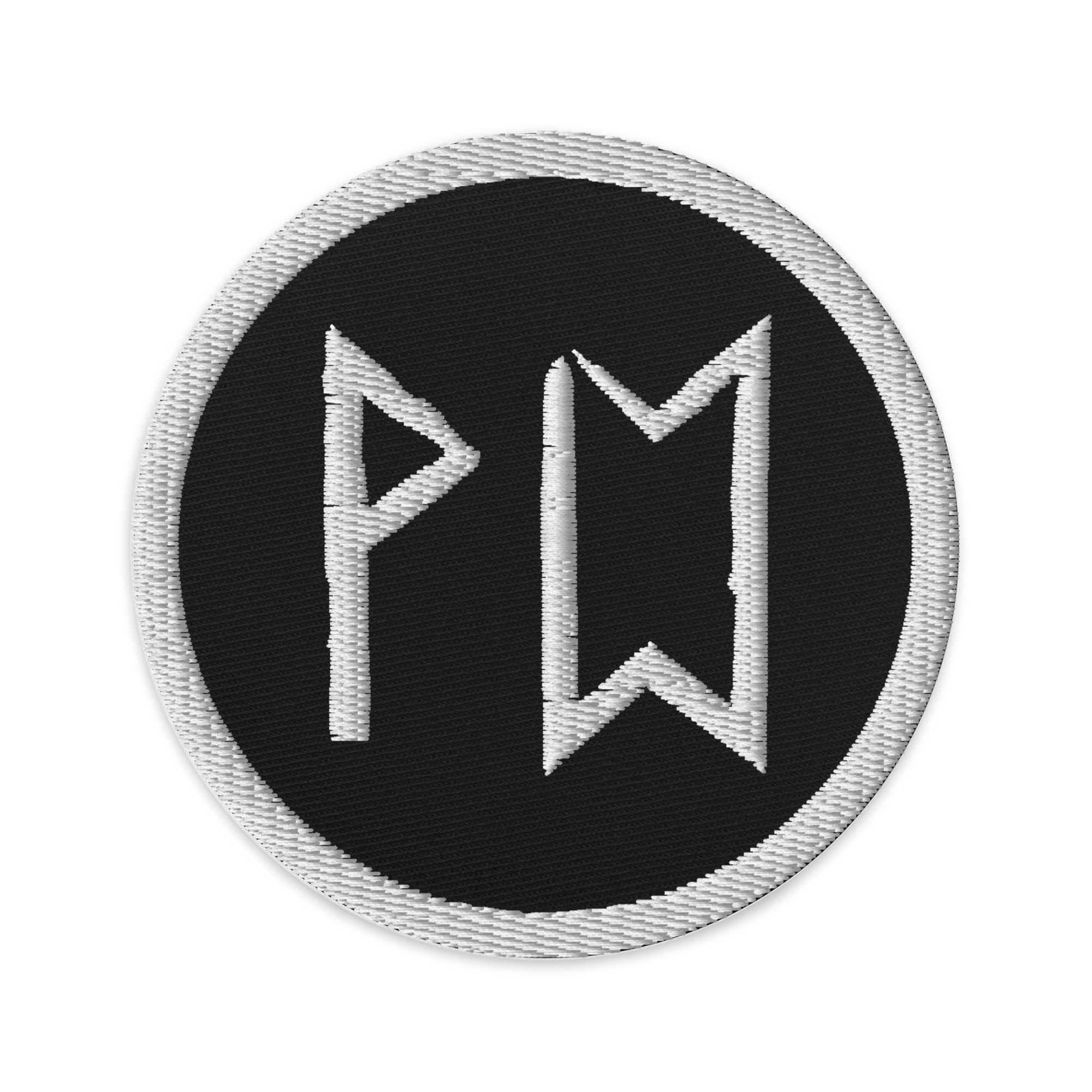 Runes Embroidered Patches – Walking Tribe