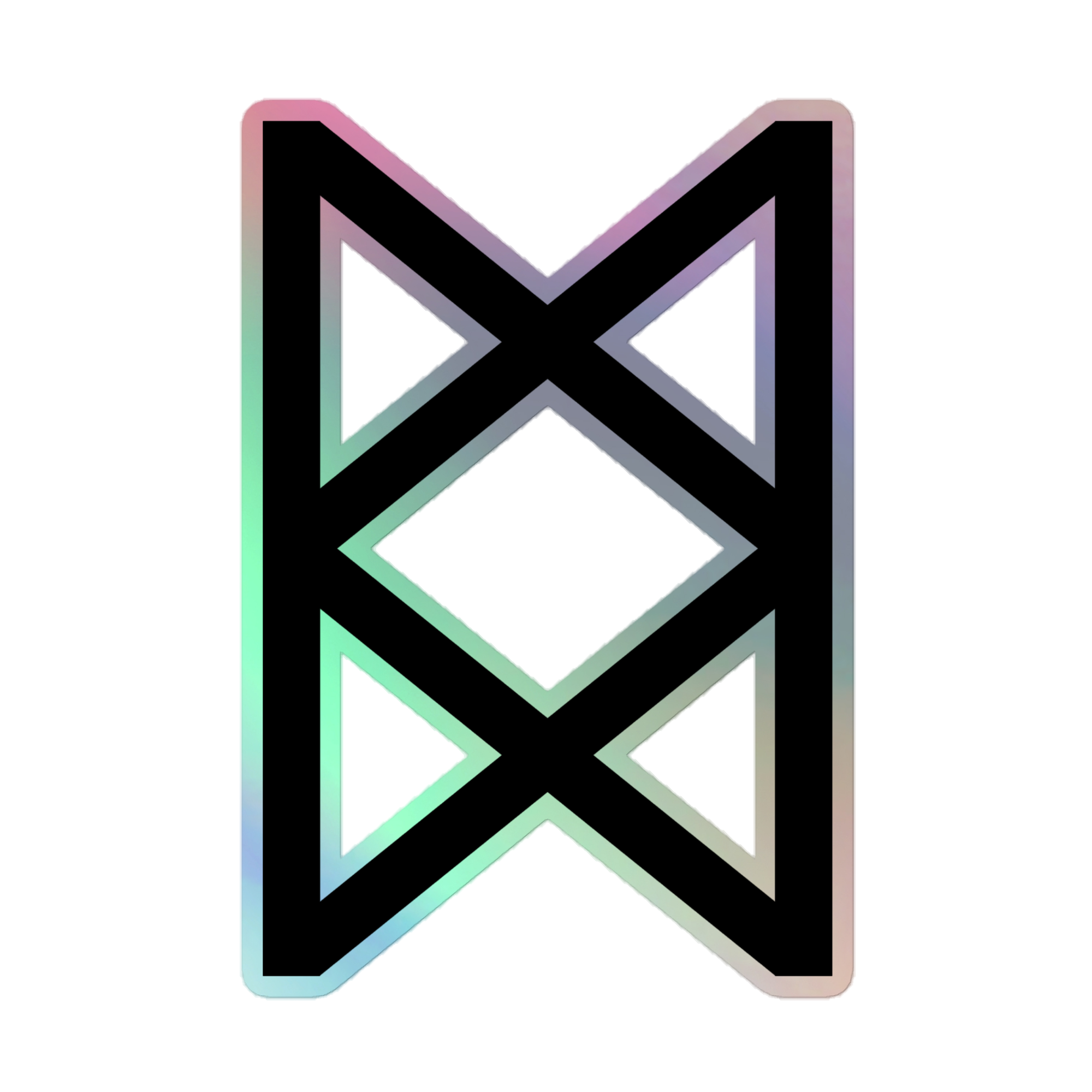 Stan Rune Holographic Sticker – Walking Tribe